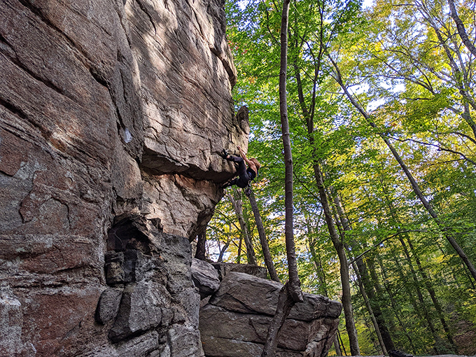 Rock climbing for the adventurous soul! These ancient formations have been waiting millions of years just for you to conquer them.