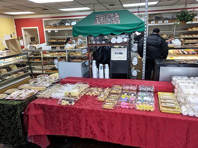 Inside, wooden accents and blue tablecloths create that perfect "Nebraska nautical" vibe&mdash;like a cozy lake cabin that happens to serve exceptional seafood.