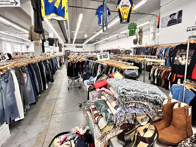 Rows upon rows of possibilities stretch before you like a fashionista's fever dream come magnificently true.