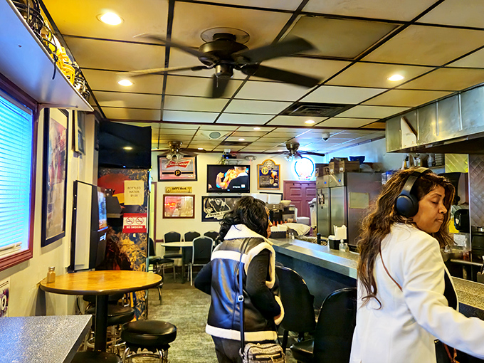 Wood-paneled walls, checkered tablecloths, and that "FRESH EGGS" sign &ndash; stepping into Loveless feels like coming home to the South you've always dreamed about.