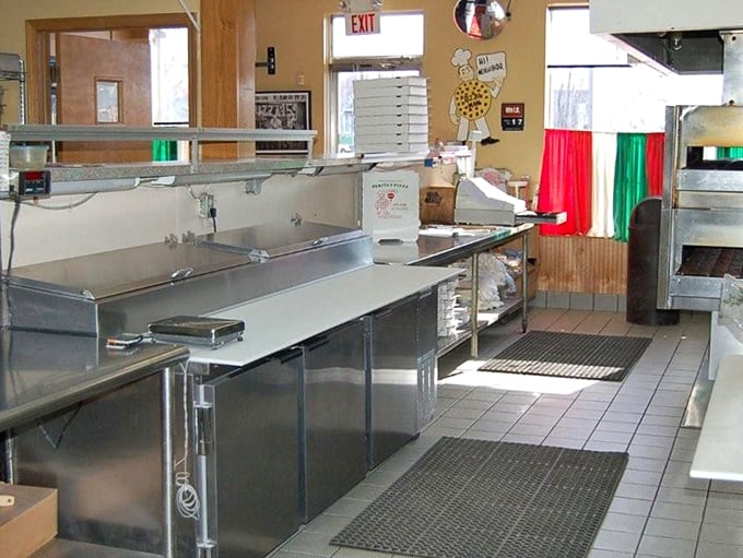 Nautical charm meets no-nonsense dining. The mounted swordfish seems to say, "Trust me, the seafood here is worth the trip."