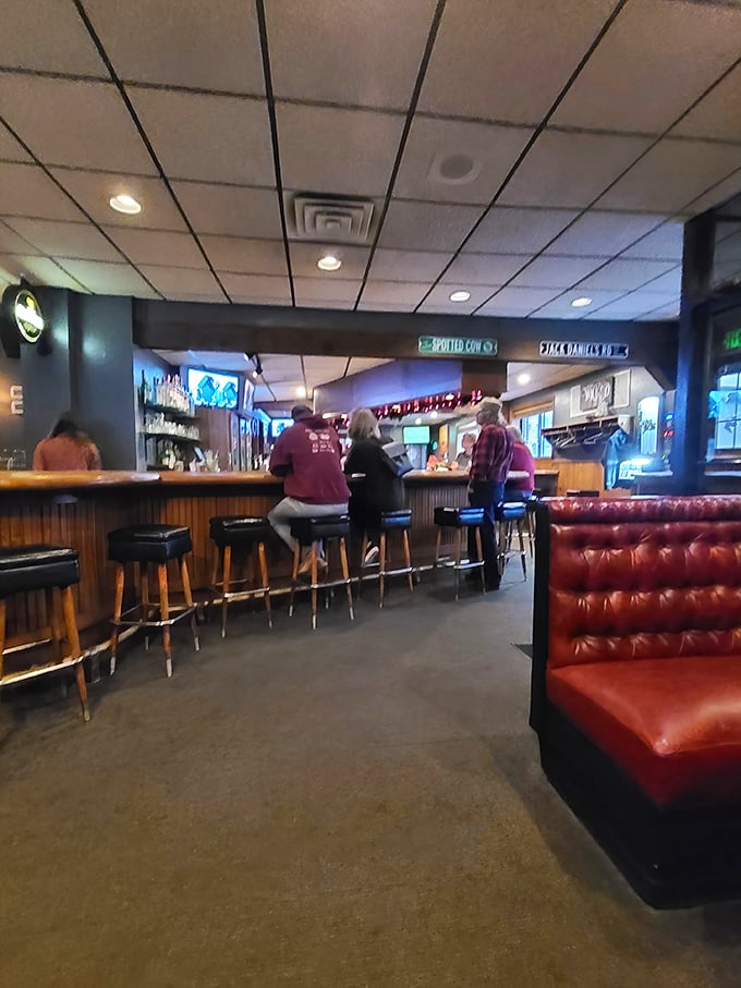 Where brandy old fashioneds meet red leather booths. The bar at Schwarz's is where your evening begins, but certainly not where the memories end.