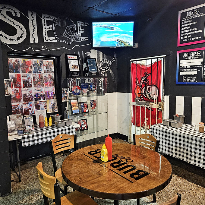 The rustic-chic bar area combines weathered wood and star-shaped lanterns, creating the perfect backdrop for tequila-fueled stories you'll embellish for years.