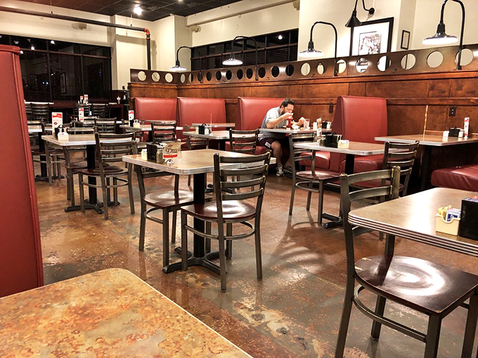 Cozy banquettes and nautical-inspired d&eacute;cor create the perfect backdrop for savoring ocean treasures at this Delaware gem.