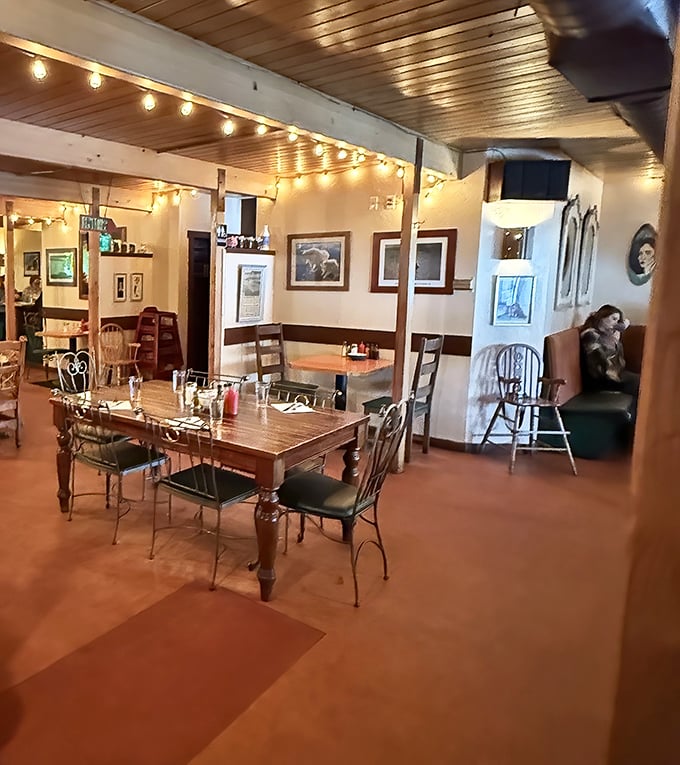 Soaring wooden ceilings and dramatic lighting create the perfect backdrop for life's celebrations, or Tuesday's "I don't feel like cooking" dinner.