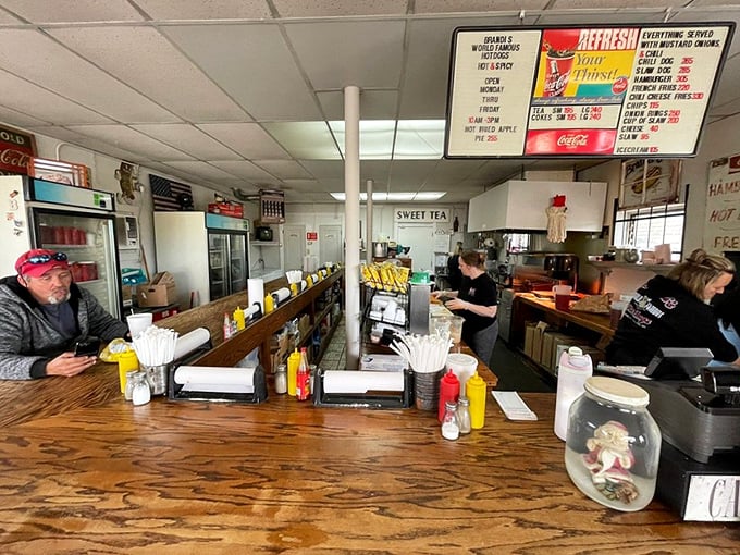 Inside this hot dog sanctuary, the wood-paneled counter has witnessed decades of Marietta residents bonding over exceptional comfort food.