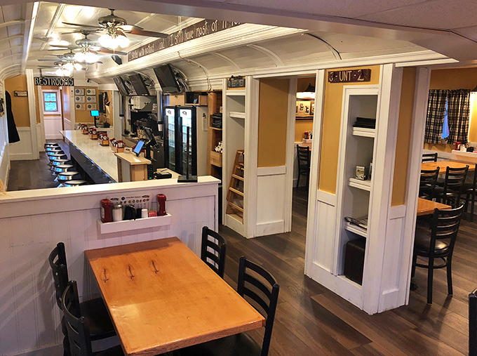 Step inside and you're transported to diner heaven&mdash;classic counter seating, cozy booths, and that unmistakable feeling of American nostalgia.