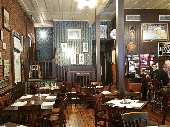 Step inside and time-travel to an era when dining meant character, not characters on your phone. Those wooden floors have stories to tell.