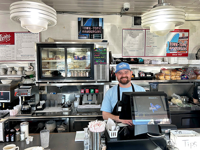 Behind the counter, magic happens. The staff aren't just cooking&mdash;they're performing a time-honored ritual of griddle mastery that's becoming increasingly rare in our world.