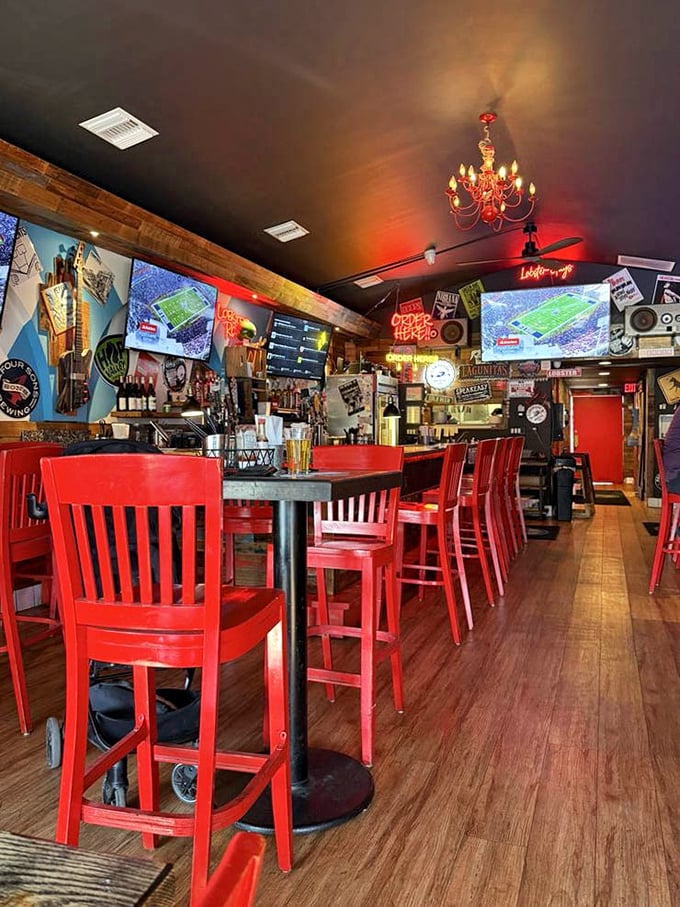 Step inside and the checkered floor announces you've arrived at the breakfast promised land. The ceiling fans lazily spin above diners who know they've made the right choice.