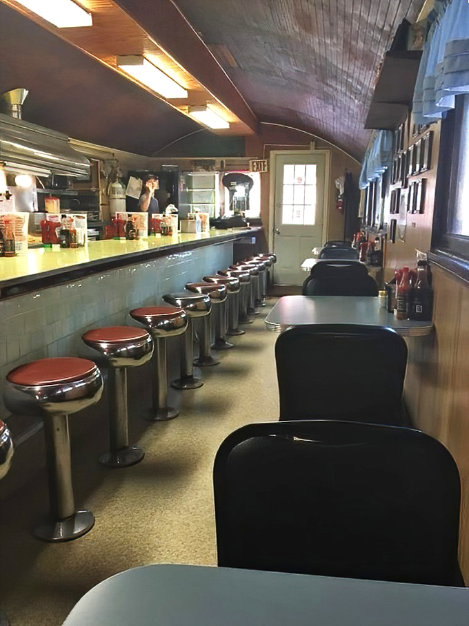 The counter seats aren't just seats&mdash;they're front-row tickets to the greatest breakfast show on earth, complete with coffee refills and local gossip.