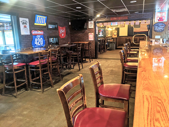 Where everybody might not know your name yet, but the worn wooden chairs and brick walls promise they soon will. Comfort food sanctuary awaits.