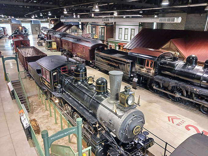 A bird's-eye view of history on rails&mdash;each locomotive tells a story of America's industrial revolution and westward expansion.