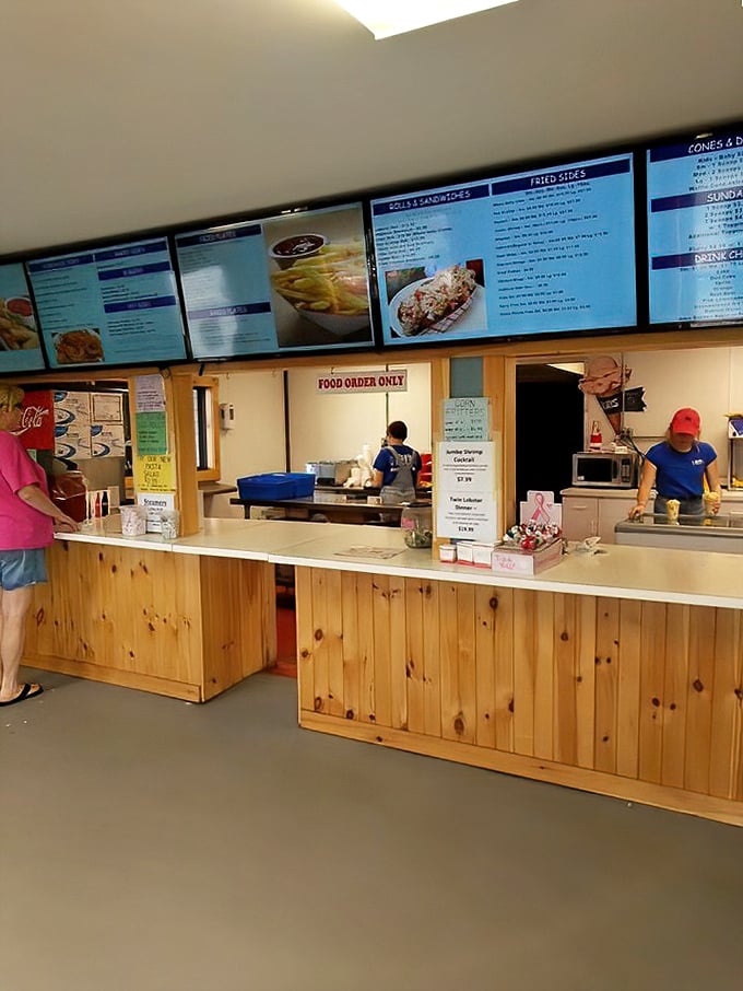 Kay's weathered shingles and modest signage hide a seafood paradise within. It's like finding a pearl in an oyster &ndash; unexpected and absolutely worth the discovery.