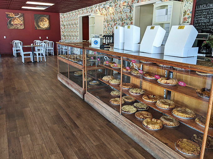 Display cases lined with homemade pies create an edible art gallery. This is the kind of museum where sampling the exhibits isn't just allowed&mdash;it's encouraged.