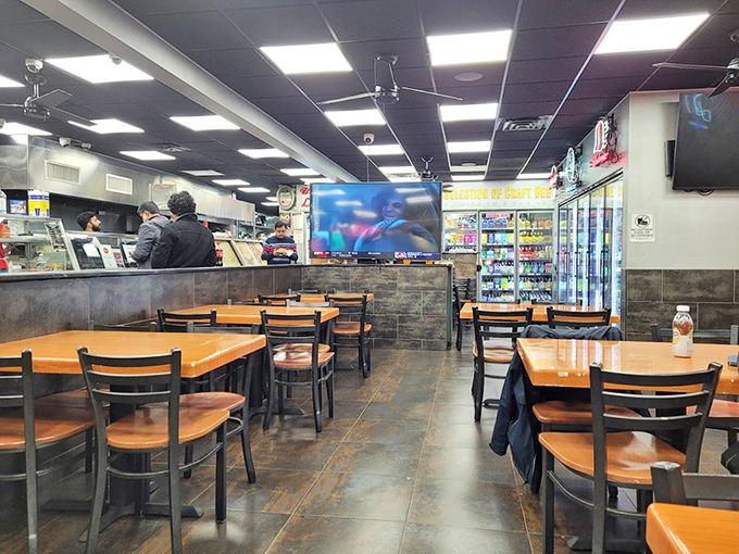 No-frills dining at its finest. The kind of place where the food does all the talking while Philly sports plays in the background.