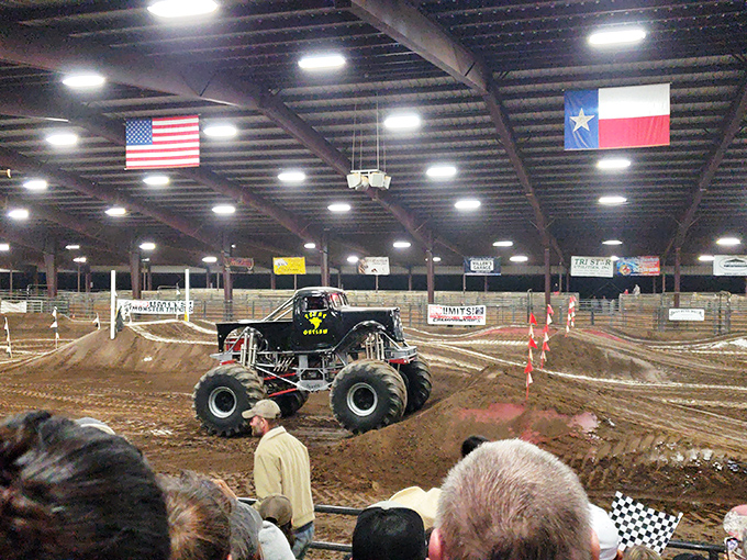 Monster trucks in Texas aren't just vehicles&mdash;they're celebrities with wheels, commanding the arena like mechanical rock stars.