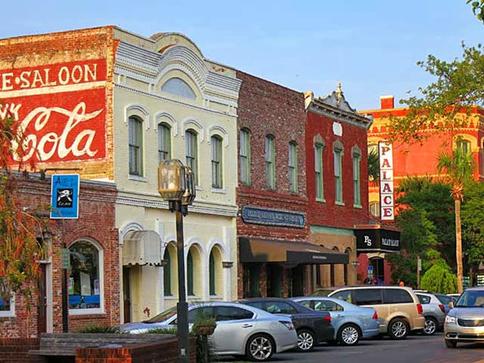 Historic downtown buildings whisper stories of phosphate boom days, while that vintage Coca-Cola mural practically begs to be your social media backdrop.