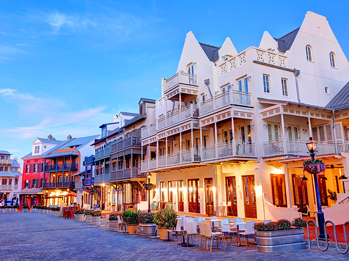 Pastel perfection meets Gulf Coast charm in a town where every house deserves its own postcard.