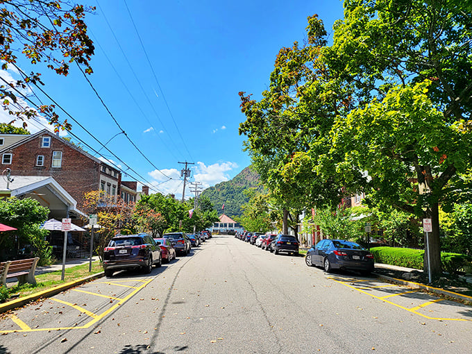 Tree-lined streets with mountain views in the background? Cold Spring doesn't need Instagram filters to look this good.