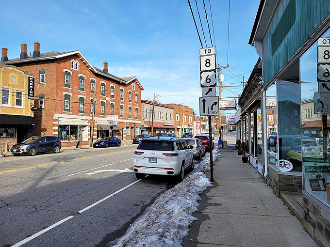 Main Street's historic brick buildings stand like dignified elders who've seen it all but still dress up for Sunday dinner. No pretentious big-city attitude here. 
