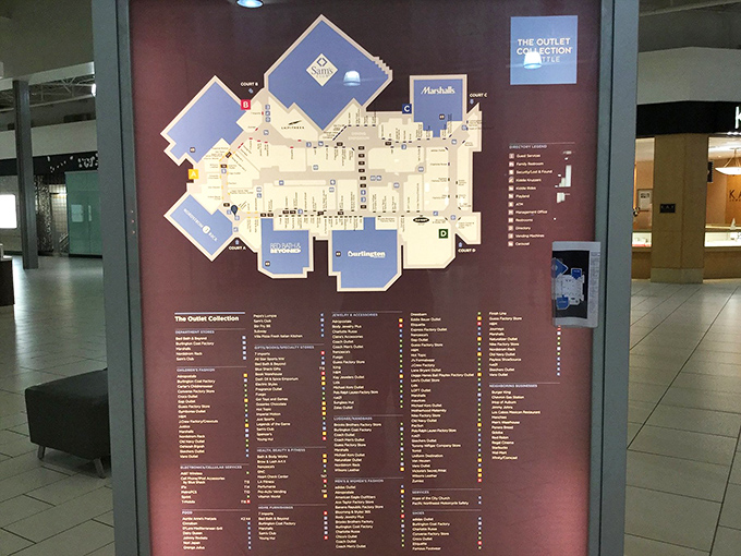 The treasure map every savvy shopper needs. X marks the spot where your credit card will surrender.