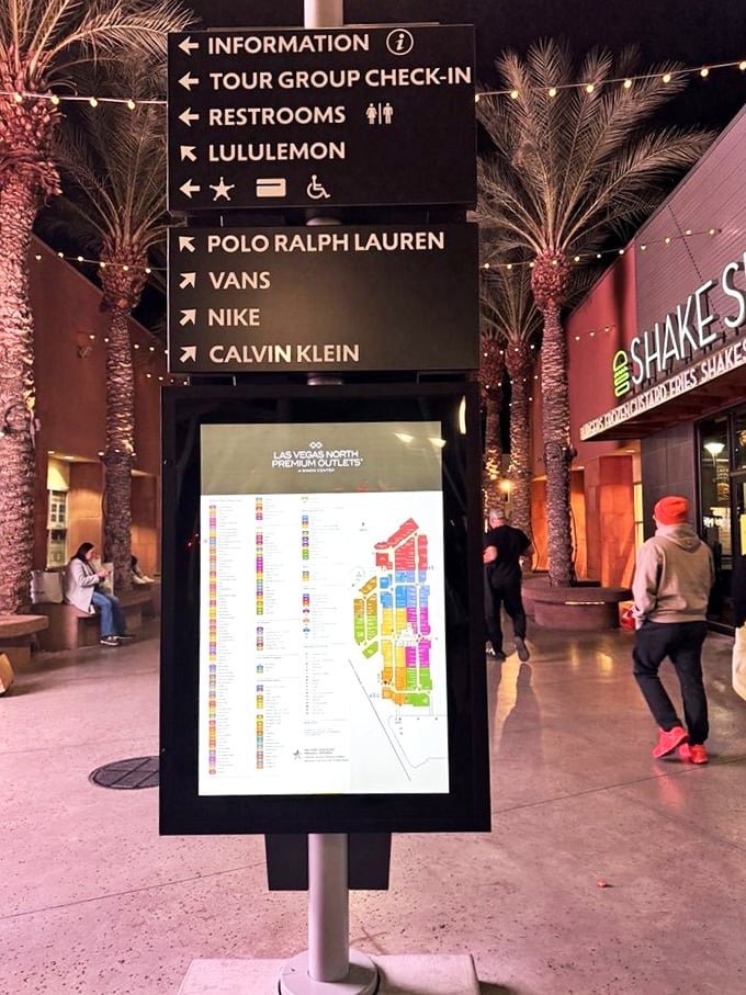 Never get lost in shopping paradise&mdash;these directory signs are like GPS for your fashion expedition, pointing you toward retail salvation.