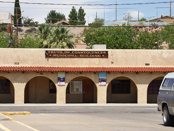 The Municipal Building proves that even government architecture can have Southwestern charm when it really tries hard enough.
