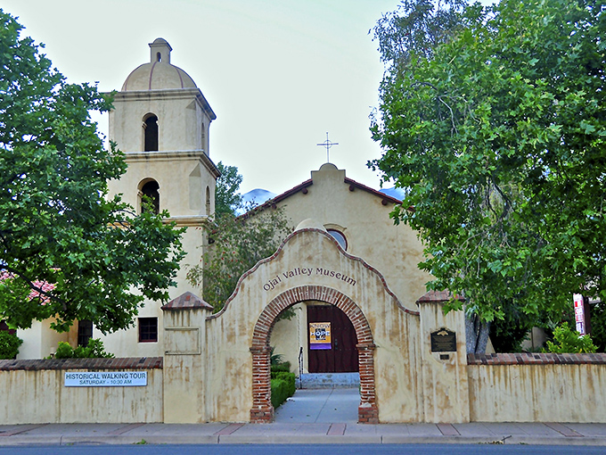 The Ojai Valley Museum's Spanish Colonial architecture tells stories before you even step inside – history with curb appeal.