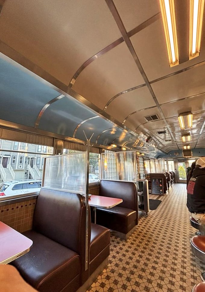 Step inside and travel back in time&mdash;those curved ceilings and polished booths have witnessed decades of Rhode Island conversations and coffee refills.