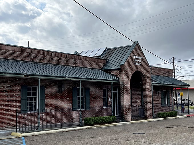 This brick-faced library isn't just a building&mdash;it's a community hub where knowledge flows as freely as conversation.