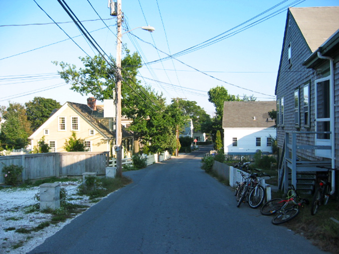 These quiet residential streets prove that Provincetown knows how to balance tourist energy with peaceful charm.