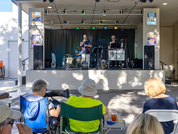 Live music under swaying palms &ndash; where retirees trade briefcases for beach chairs and board meetings for band sets.