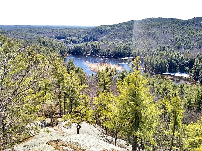 The reward for huffing up South Ridge Trail? This million-dollar panorama that no smartphone camera can truly capture, though we'll all certainly try.