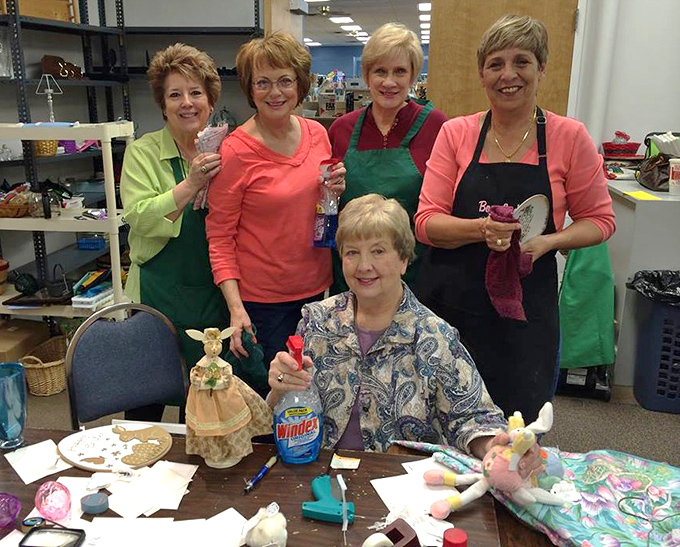 The real treasures of THE ReSALE SHOP aren't just on the racks—they're the dedicated volunteers who make thrifting magic happen daily.