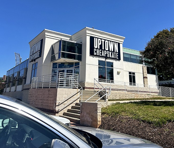 Clean lines and contemporary architecture set the stage for a secondhand shopping experience that feels decidedly first-class. No musty corners or fluorescent lighting nightmares here.