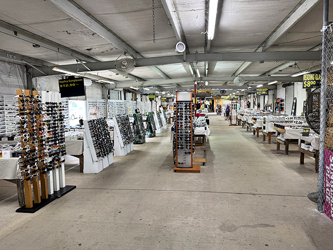 Sunglasses as far as the eye can see&mdash;which is ironic, since that's exactly what they're designed to protect. Florida sunshine demands options!