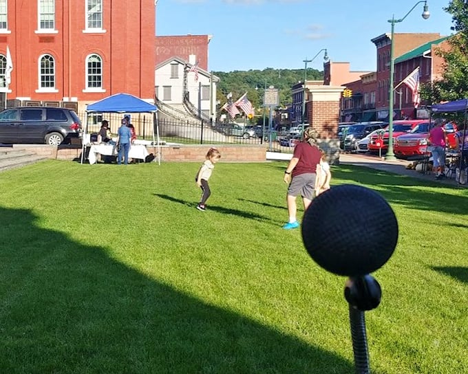 Community gatherings on the town green bring residents together for simple pleasures&mdash;proof that entertainment doesn't require big-city prices.