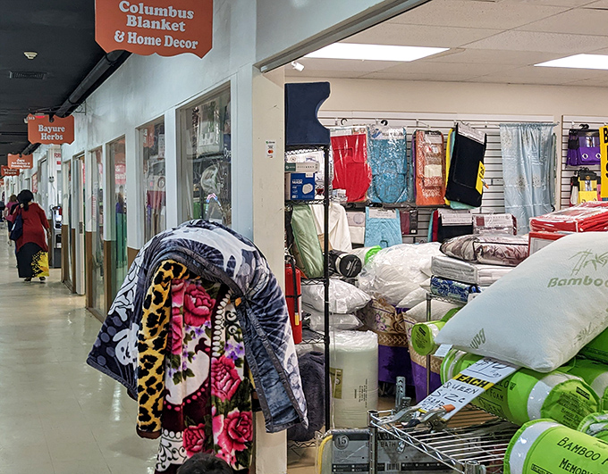 Blankets and bedding galore! From practical everyday linens to luxurious high-thread-count splurges, this shop offers comfort options that would make even Goldilocks stop her shopping around.