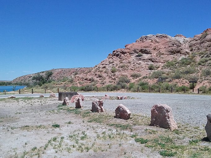 Red rock sentinels stand guard over ancient waters. This geological drama has been millions of years in the making&mdash;no ticket required.