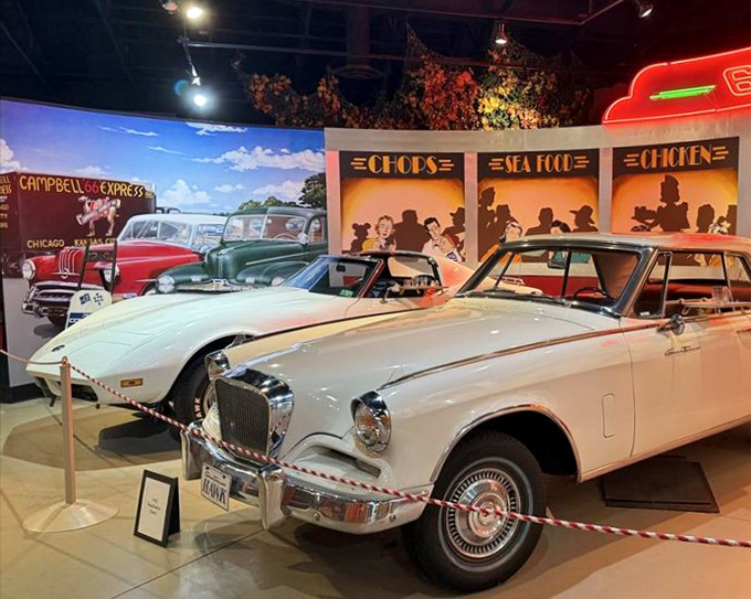 Detroit's finest chrome beauties line up for your admiration &ndash; these aren't just cars, they're rolling history books with tailfins.