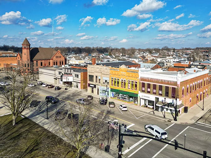 Celina's downtown skyline won't strain your neck, but it will charm your retirement account. Those brick buildings have stories older than most Hollywood marriages.