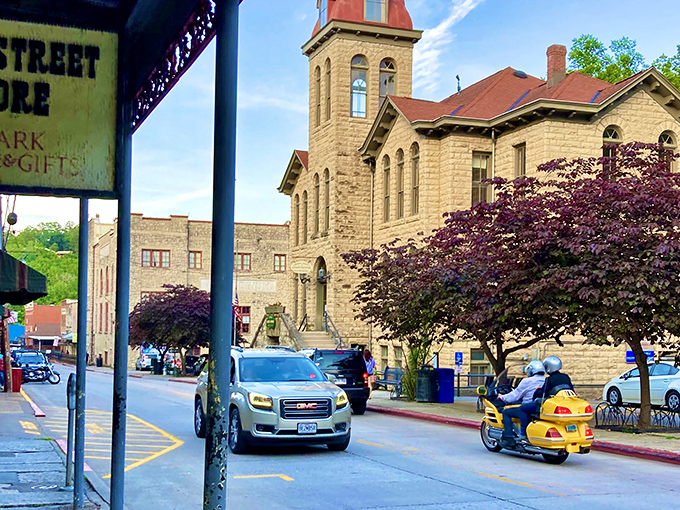 The historic downtown district showcases stone buildings that have witnessed more than a century of visitors falling in love with this quirky mountain town.