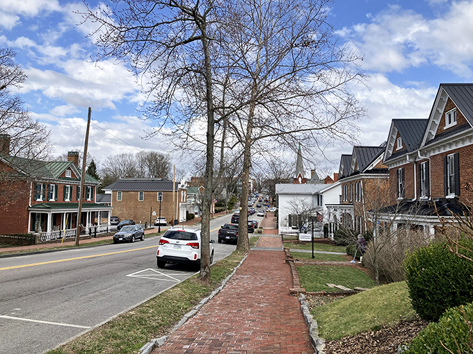 Brick sidewalks lead you through Abingdon's historic district like a time-traveling tour guide. These charming streets have stories to tell if you're willing to slow down and listen.