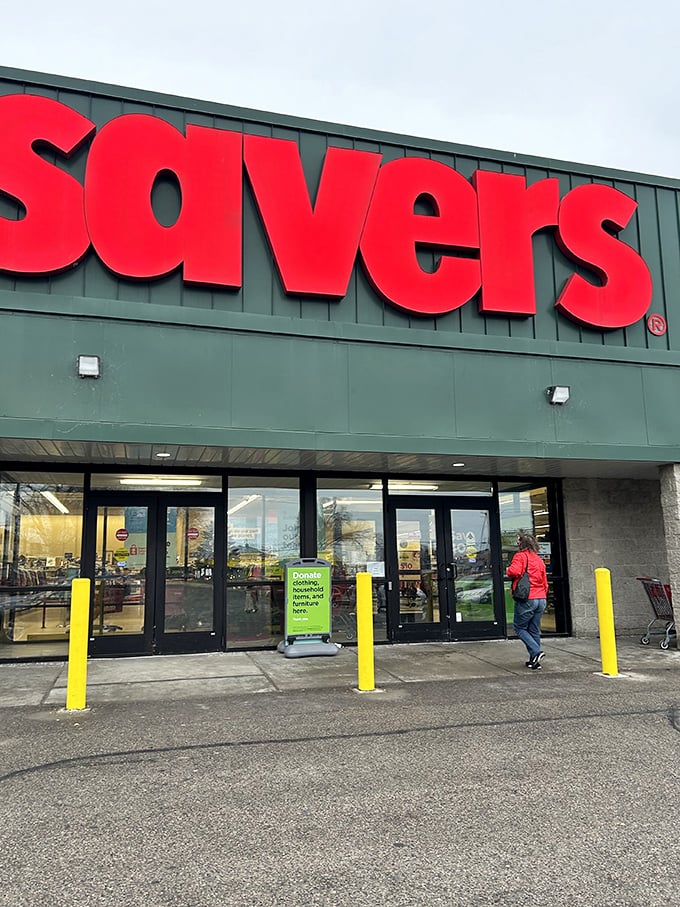 Approaching Savers feels like standing at the gateway to possibility&mdash;where someone else's "no longer needed" becomes your "can't live without."