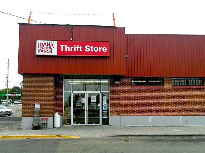 Like a portal to bargain paradise, these glass doors have witnessed countless shoppers enter with curiosity and exit with armloads of finds.