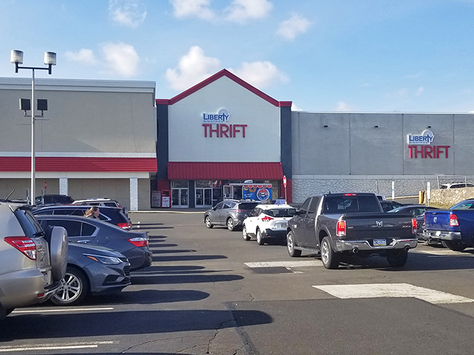 Spacious parking welcomes treasure hunters to this Feasterville-Trevose institution, where your next great find awaits just beyond those doors.