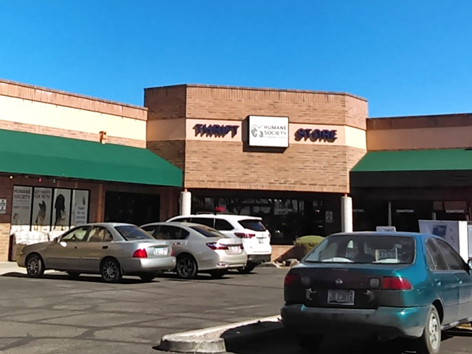 Brick, awnings, and endless possibilities await behind these doors, where one person's castoffs become another's must-haves.