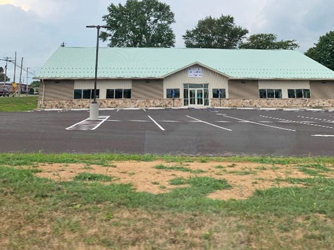 Spacious parking and an accessible entrance make this thrifting paradise easy to visit for everyone seeking secondhand gold.