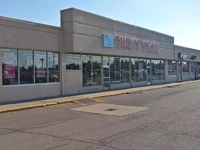 Bold red letters announce a world of possibilities. It's the retail equivalent of "once upon a time" &ndash; you know an adventure awaits.